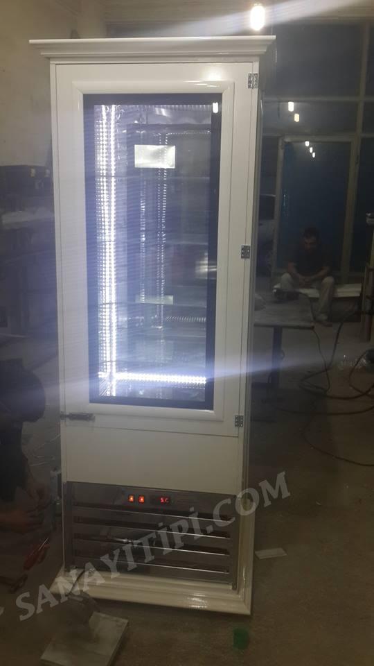 Dekoratif Tatlı Teşhir Dolapları » - Sanayi tipi