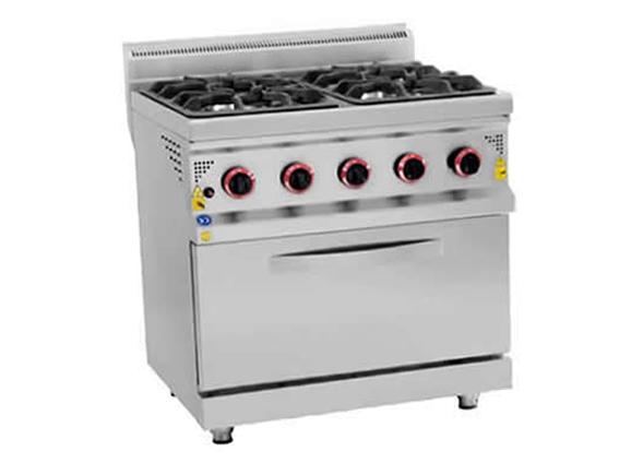 Gazlı Fırınlı Ocak » 900 seri pişirme ekipmanları - Sanayi tipi